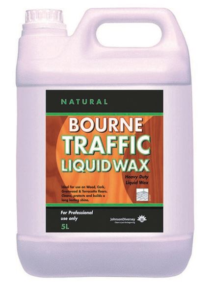 Seldram Supplies. BOURNE BUFFABLE LIQUID TRAFFIC WAX |2x5ltr