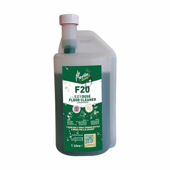 Seldram Supplies. MERLIN EZY DOSE F20 LOW FOAM FLOOR CLEANER |1ltr