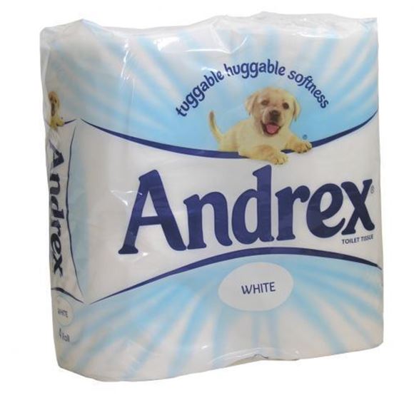 Seldram Supplies. ANDREX WHITE TOILET ROLLS |Pack 24