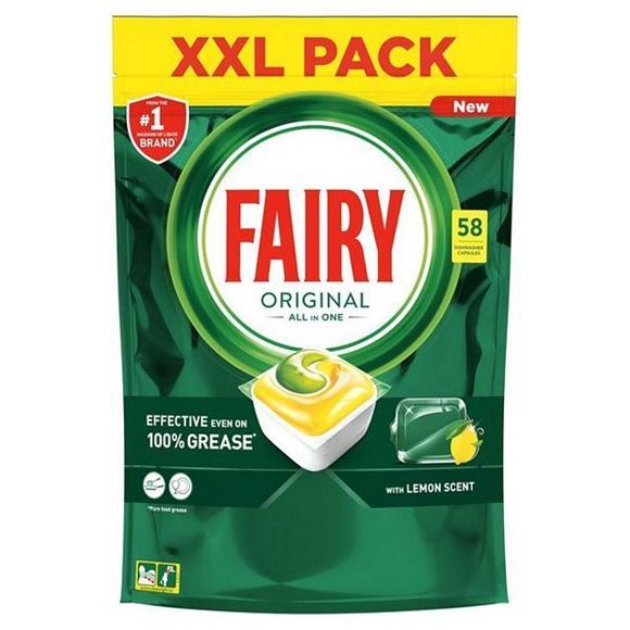 Seldram Supplies. FAIRY ADW DISHWASH TABLETS LEMON |Ctn 140