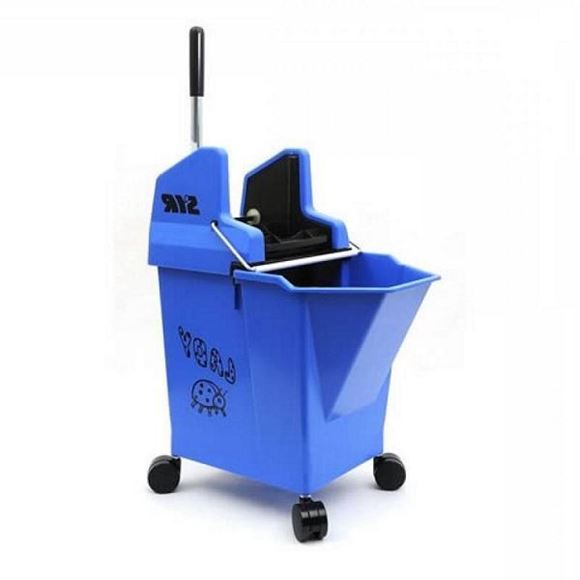 Seldram Supplies. LADYBUG LIGHTWEIGHT BUCKET & WRINGER BLUE |Each