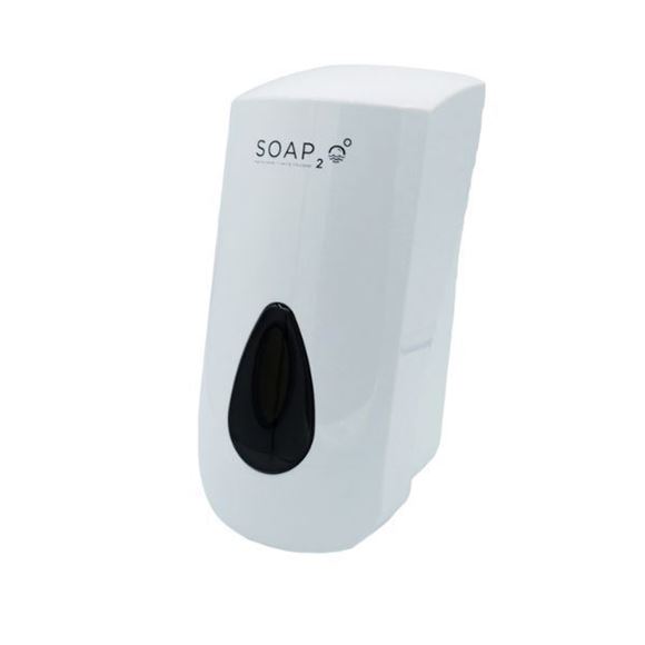 Seldram Supplies. SOAP2o MYRIAD WHITE 800ml DISPENSER |Each