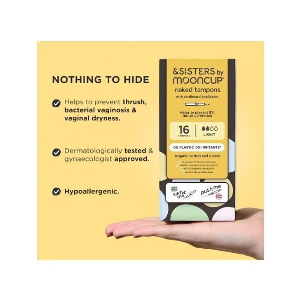 Seldram Supplies. &SISTERS TAMPONS - LIGHT